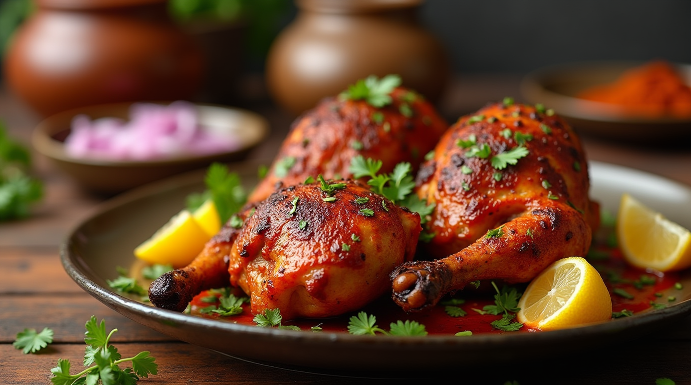 Recette tandoori poulet : secrets de cuisine indienne